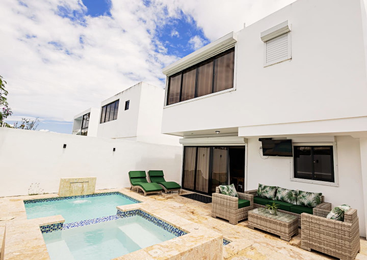 Punta Cana Villa | Private Pool+jacuzzi+bbq | 3br - Punta Cana