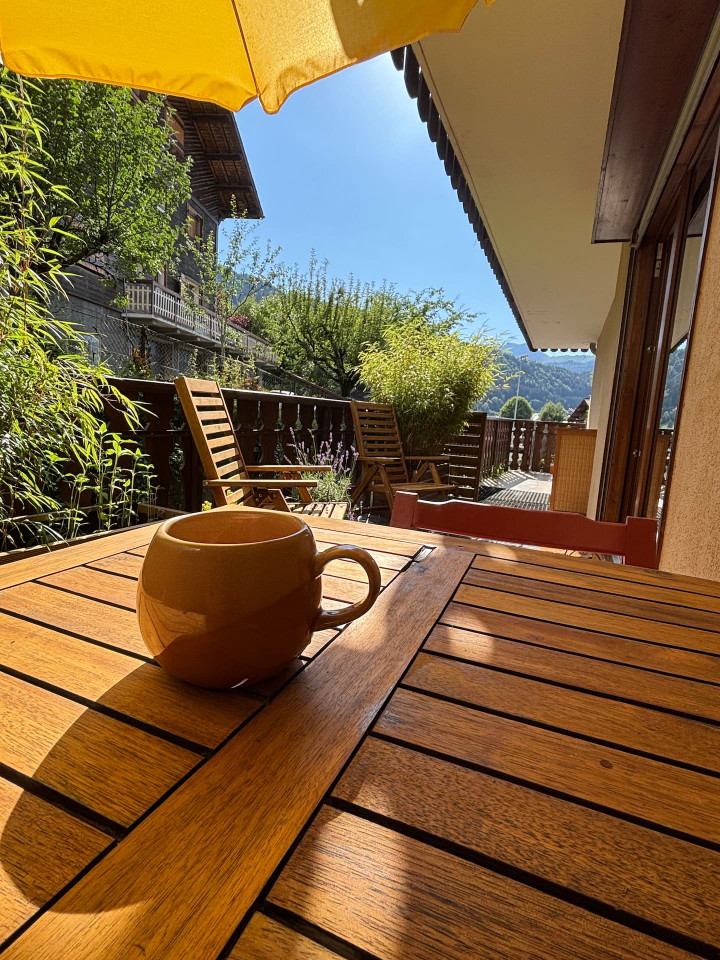 Cosy Studio En Ville Avec Grande Terrasse - Morzine