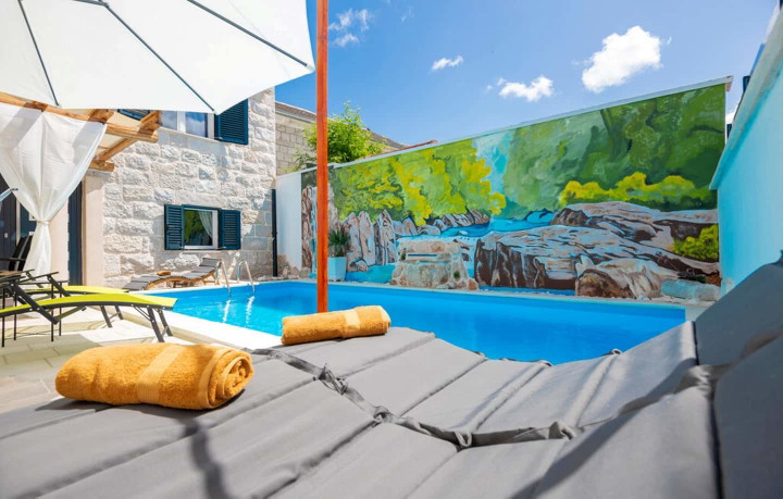Villa Ivana Heated Saltwater Pool - Imotski