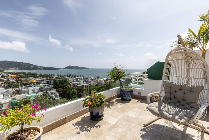 Nº 50 : Grand Logement De 3 Chambres Avec Superbe Vue Sur La Mer. À Quelques Pas De La Plage - Patong Beach