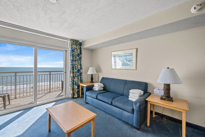 Paradise Resort 1205 Is Ready For You! - 1 Bedroom Ocean Front Condo - Accommodates 8 - Myrtle Beach, SC