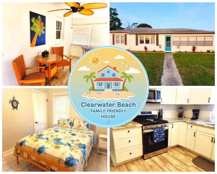 Clearwater/dunedin Border Home-mins To Beach - Clearwater, FL