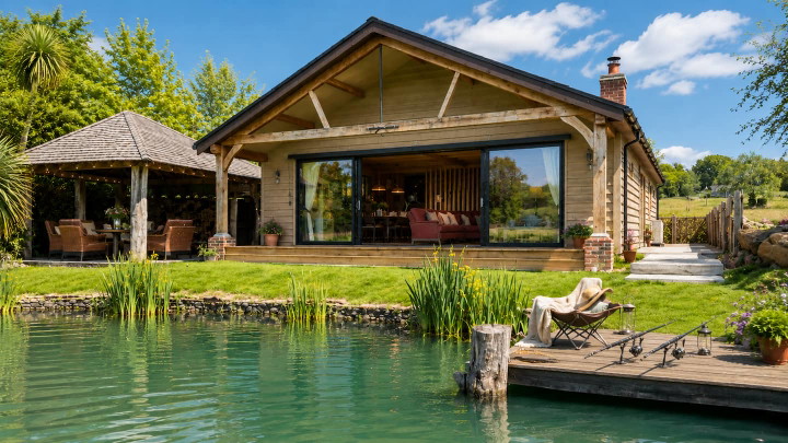 Our Newest Luxury Lodge; The Oyster Catcher. - Norfolk