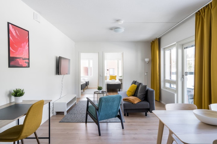 Two Bedroom Apartment, Balcony & Parking - Kirkkonummi