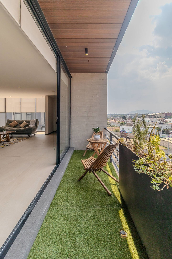 Luxurious Penthouse With Panoramic View In Metepec - Toluca