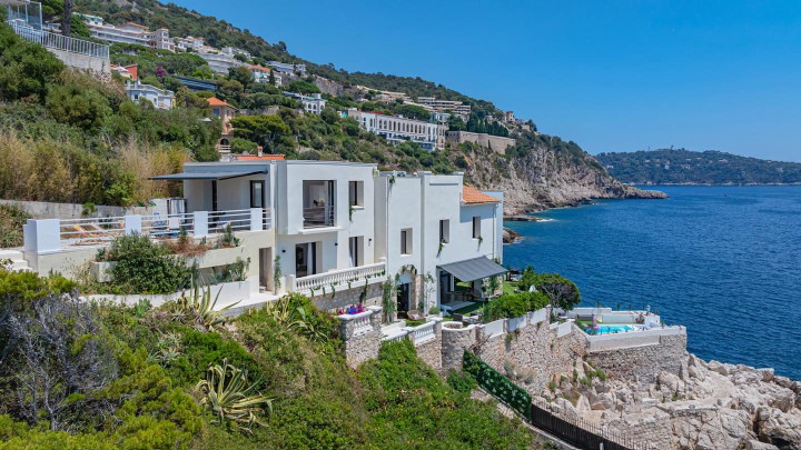 Villa Pieds Dans Leau  Accès Mer  Dauphins - Nice