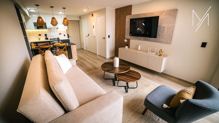 Mm | Cozy Apt By Miraflores Promenade+free Parking - Lima
