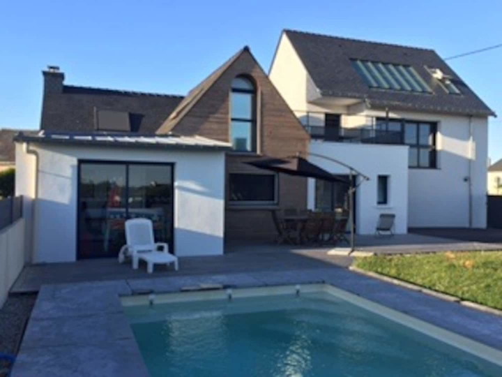 Grande Maison Avec Vue Mer Et Piscine Chauffée - Vannes