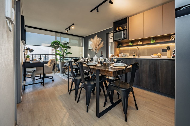 ÑUñoa: 2 Bedrooms For 6 / Parking / Air Conditioning - Santiago