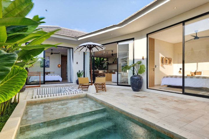 Stylish 2br Villa With Private Pool In Kedungu - Endonezya