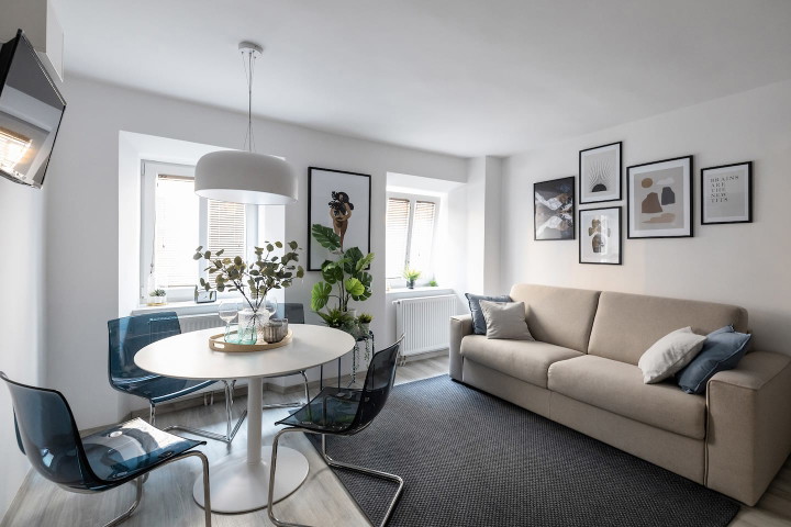 Bright City Studio For 4 | Terrace & Parking - Ljubljana