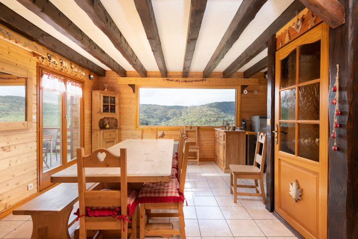 Chalet Avec Sauna, Magnifique Vue Et à 400m Des Pistes - Vosges