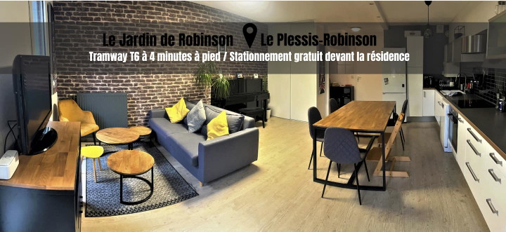 *Le Jardin De Robinson*proche Paris*tramway* Wifi - Le Plessis-Robinson
