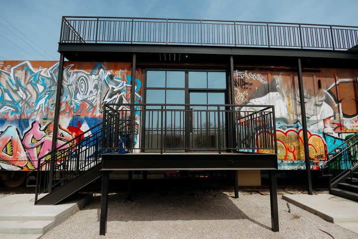Walk To Intrust Bank! | Unique Boxcar Experience! - Wichita, KS