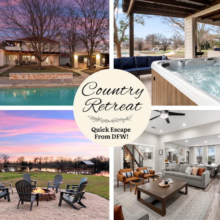 Country Villa With Pool, Hot Tub & Fire Pit! - 미국