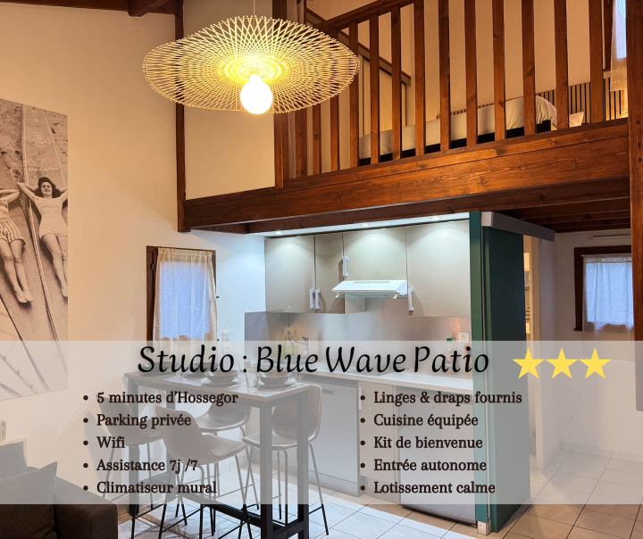 Blue Wave Patio, 5 Mins à Pied Du Centre Hossegor - Soorts-Hossegor