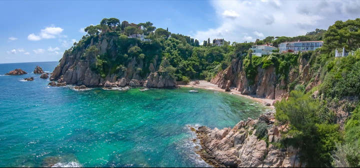 Blanes Beach Bliss - Private Cove And Pool - Blanes