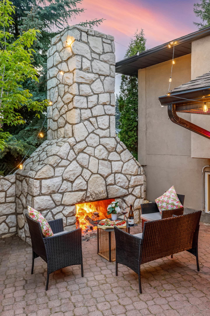 The Chimney | Ac | Gigantic Outdoor Fireplace | - Calgary