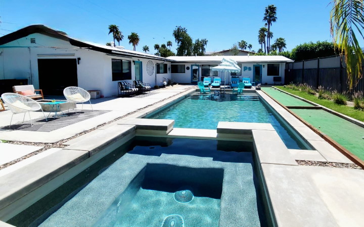 Downtown Palm Springs, Pet Friendly Saltwater Pool - Palm Springs, CA