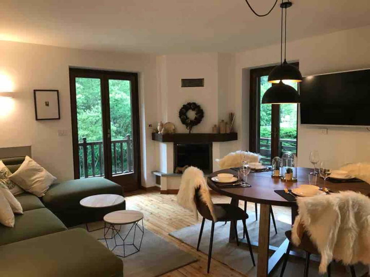 Mont Blanc View 2br W/balcony & Parking - Courmayeur