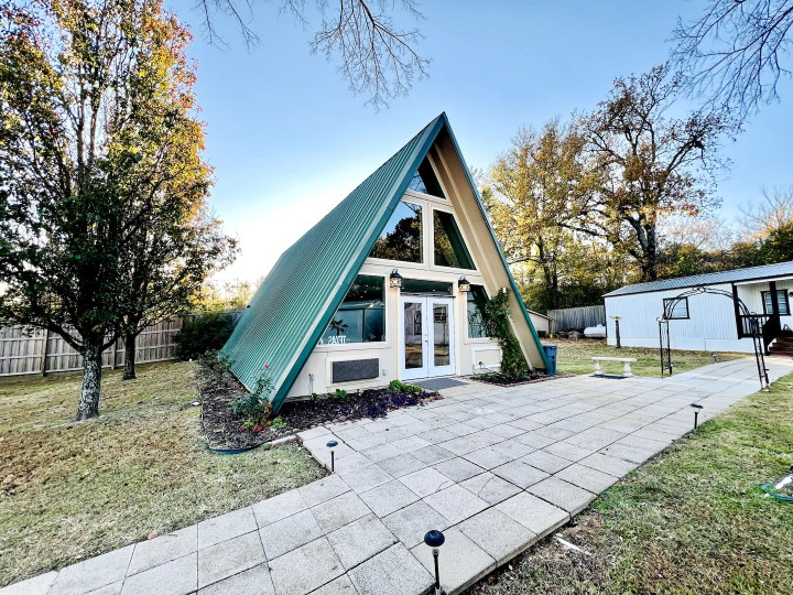 Casa Luna - Maison Boho En Forme De A Avec Piscine Et Jacuzzi - Canton, TX
