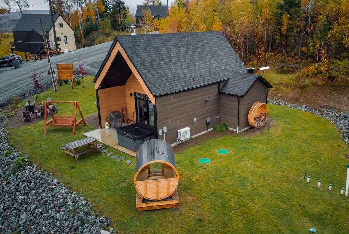 Spa, Sauna Et Montagne | Chalet Oslo42 - Québec