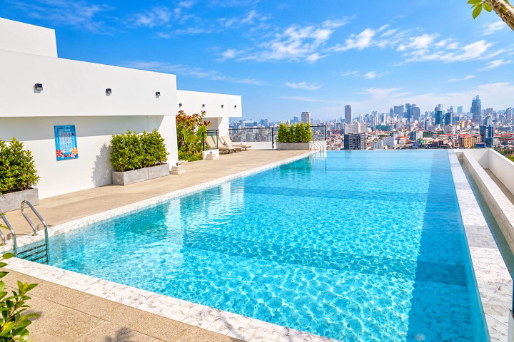Bnb Khmer Condo Cocooning Rooftop & Gym - Cambodia