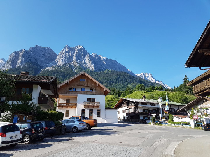 Above The Upper Village Square - Grainau