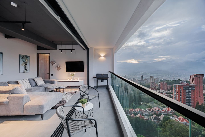 Stylish Luxury Apartment In Poblado/top View - Medellín