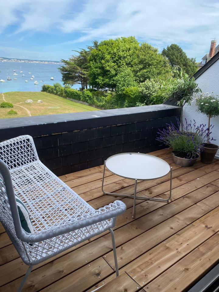 Beg Meil - Cozy Sea View Apartment (60 M From Beach) - La Forêt-Fouesnant