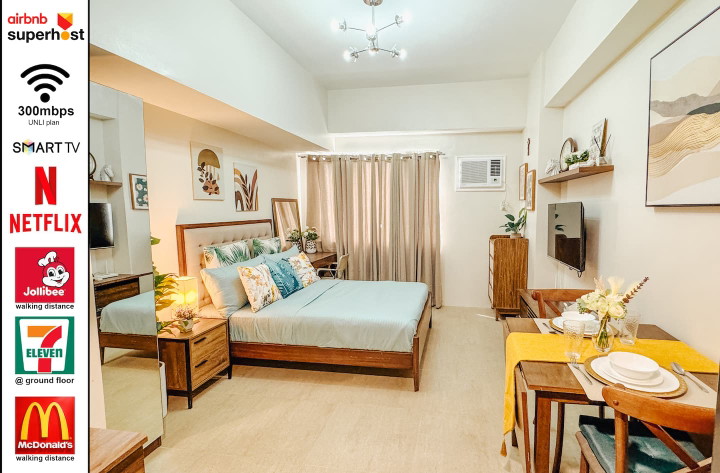 Cozy 0652 Near It Park + 300mbps + Netflix - Cebu