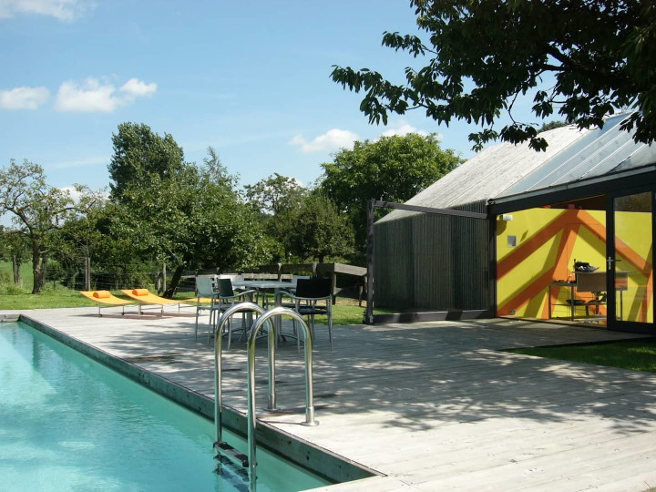 Design Chalet Pool Private Sauna South Limburg - Netherlands