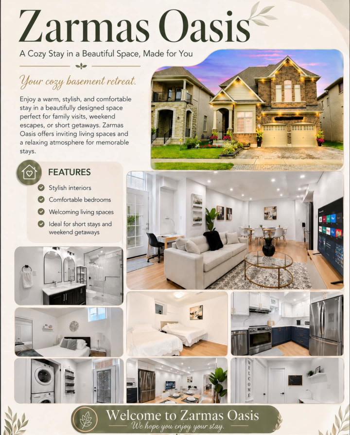 Zarmas Oasis
2brm | Br | Kitchen - Oshawa