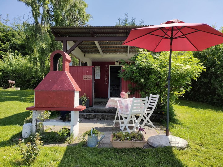 Glampingoase Schwanennest In Alleinlage Am See - Bad Laasphe