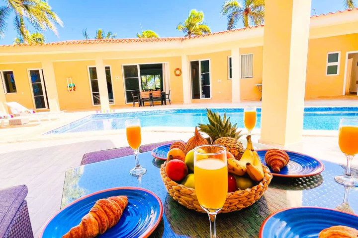 Beach Villa Royal With Jacuzzi, Pool, Bbq & Maid - Punta Cana