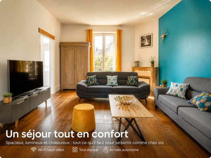 Les Epicuriens Close To Train Station - Veneux-les-sablons - Fontainebleau