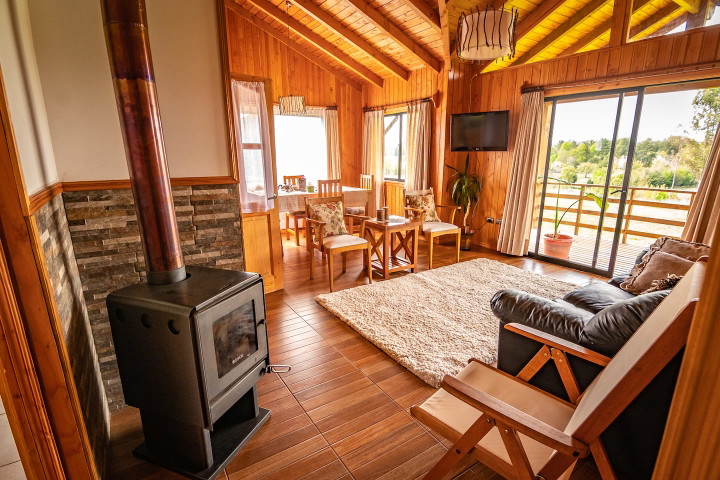 Cabnogal, Mountain And Volcano Views, 4 People - Panguipulli