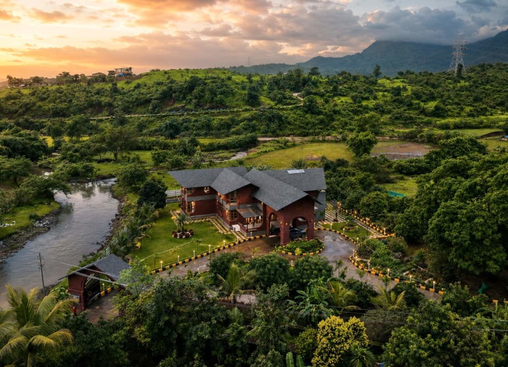 4br Riverside|redstone Mansion|jacuzzi Near Mumbai - Matheran