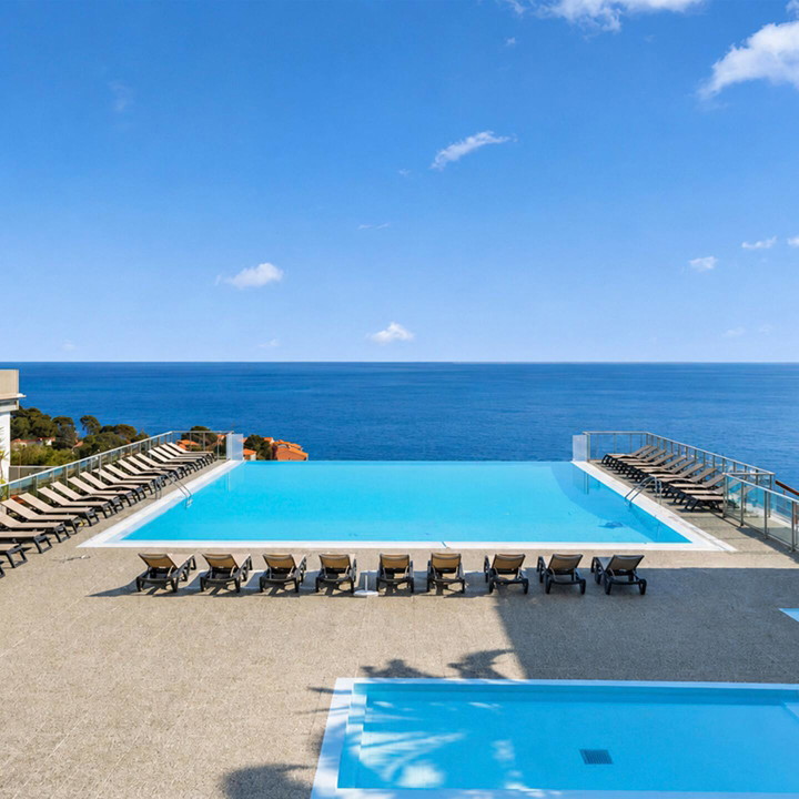 Vue Mer Incroyable Aux Portes De Monaco - Èze