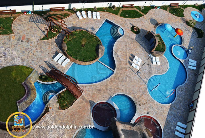 Apartamento 2 Quartos Golden Dolphin Supreme 513 - Caldas Novas