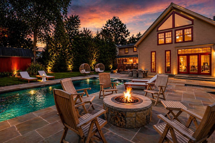 *Pool Open* Designer Home  Hot Tub & Fire Pits - Bridgeport, CT