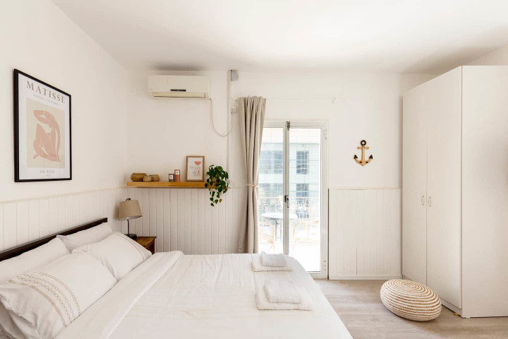 Sun Balcony Studio|steps From Rothschild Boulevard - Tel Aviv-Yafo
