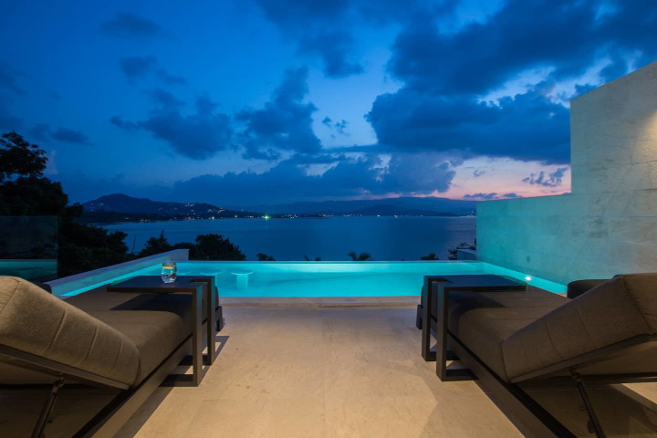 Toute Nouvelle Villa De Luxe 3 Chambres Au Coucher Du Soleil Accès à La Plage - Koh Samui