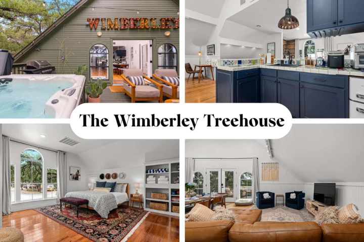 Downtown Wimberley Treehouse | Hot Tub Under Stars - Wimberley, TX