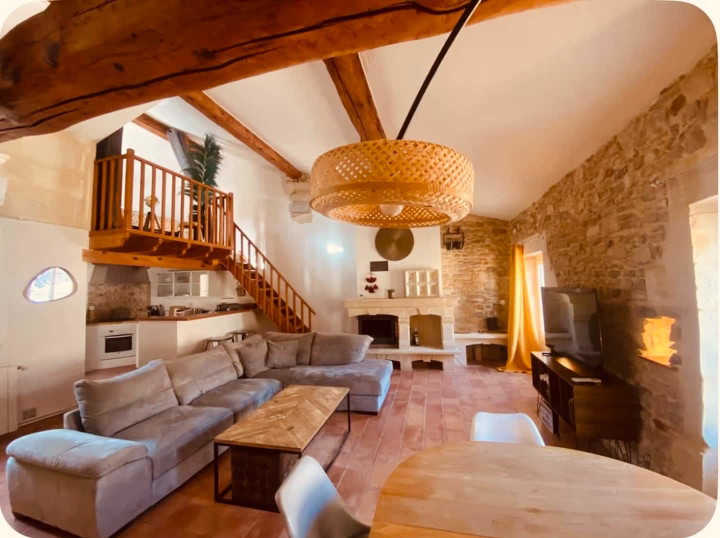 Cocon De L'écusson, 3 Chambres - Climatisation - Gard