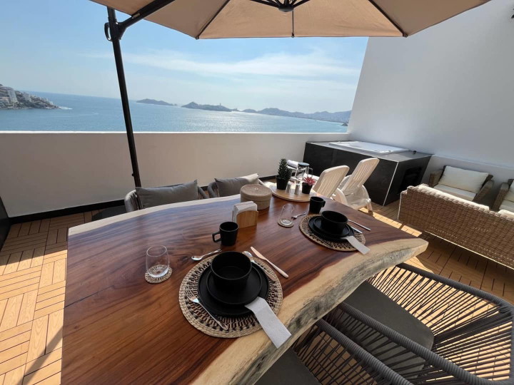 Apartment With A Jacuzzi And A View Of The Bay - Acapulco