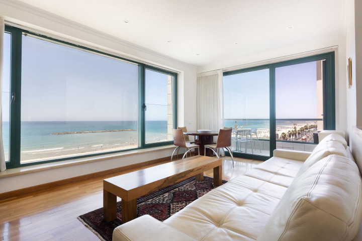 Luxury 2br/beachfront/panoramic Sea View/safe Room - Tel Aviv-Jaffa