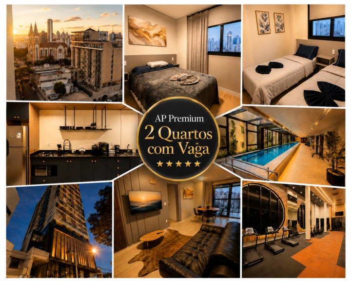 Ap Premium 2q Centro 15th Floor With Pool/gym - Santa Catarina (estado)
