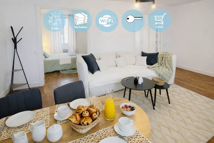 La Suite Du Palais - Proche Insead  Wifi Rapide - Fontainebleau