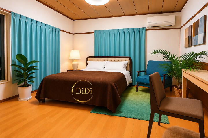 徳島駅徒歩10分｜駐車場無料｜城跡公園前｜didi Calm 105 - Tokushima